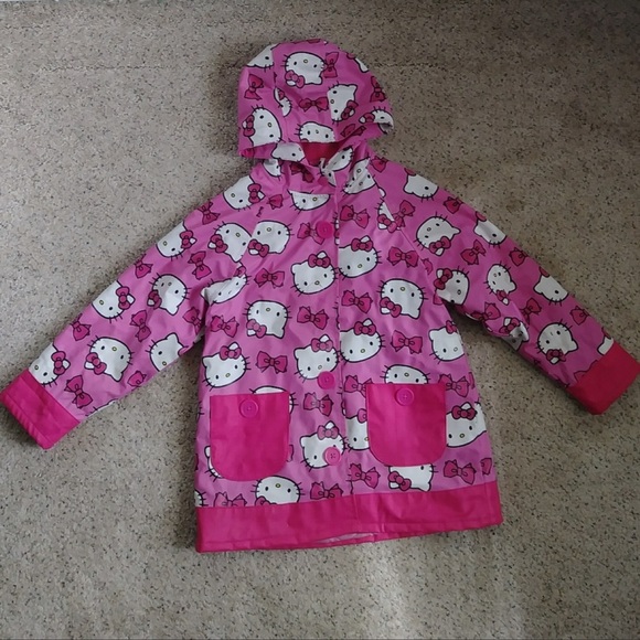 Hello Kitty | Jackets & Coats | Hello Kitty Rain Coat | Poshmark
